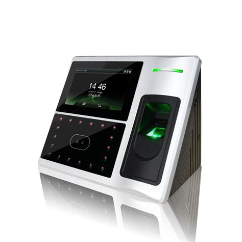 TCP IP RJ Networks Facial Recognition Biometric Fingerprint Card Time Clocking In Attendance