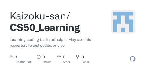 Github Kaizoku Sancs50learning Learning Coding Basic Principle