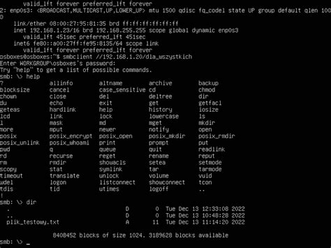 Kurs systemu Linux dla ambitnych Samba udostępnianie plików w LAN cz