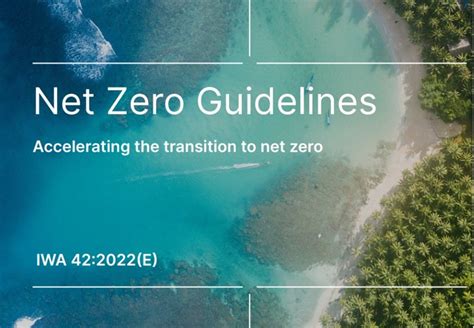 The Iso Net Zero Guidelines Good Governance