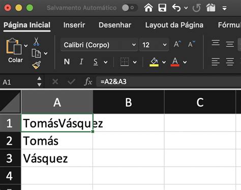 Excel Como Juntar Unir Concatenar texto no Excel Tomás Vásquez Blog