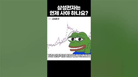 삼성전자를 가장 안전하게 사는 방법 Youtube