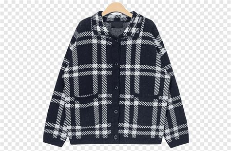 메리노 카디건 타탄 슬리브 캐시미어 울 재킷 지퍼 모직 Png Pngegg