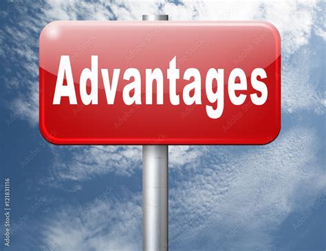 Advantages competitive advantages and benefits in business ilustração