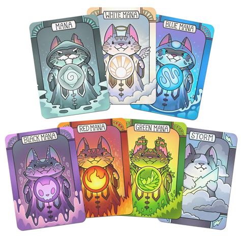 Blue White Mtg Etsy