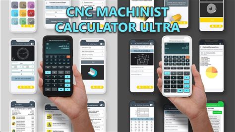 Cnc Machinist Calculator Ultra 110 Screenshots Showing Some Of The Awesome Features Youtube
