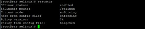 Selinux Configuration A Diary Of A Sys Admin