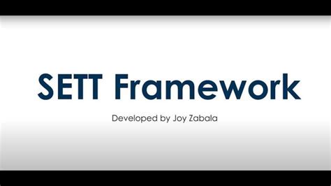 How Sett Framework Helps With Tech Accommodations Patins Project