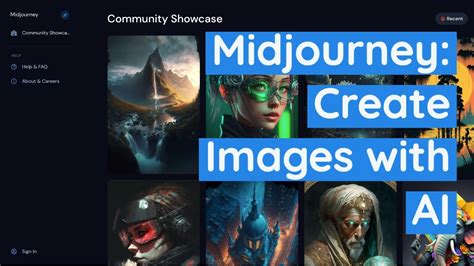 Midjourney How To Get Started Creating Ai Generated Art Youtube