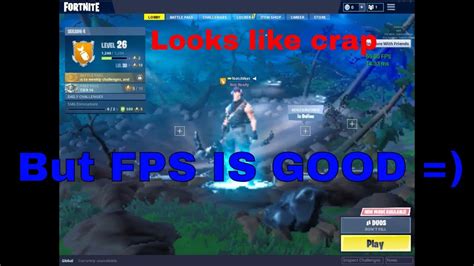 How To Increase FPS On Fortnite By Lowering Graphics Lower Than Allowed YouTube