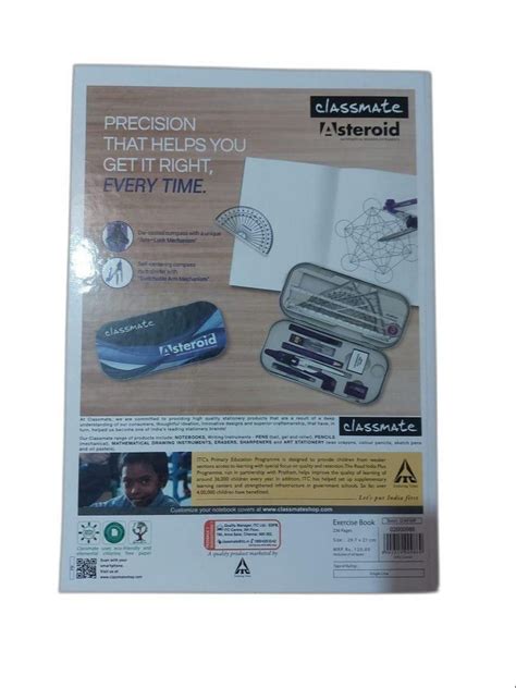 Printed Paper Classmate School Notebook 236 At Rs 95 In Pune Id 2849555060373