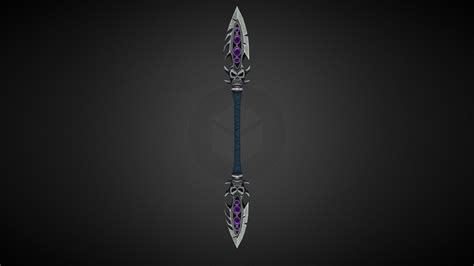 Tps Stylized Modeling And Texturing 2 Polearm 3d Model By Kimw