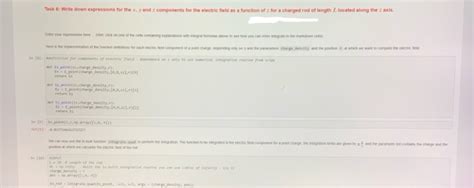Python Notebook • Code A Function For The Potential