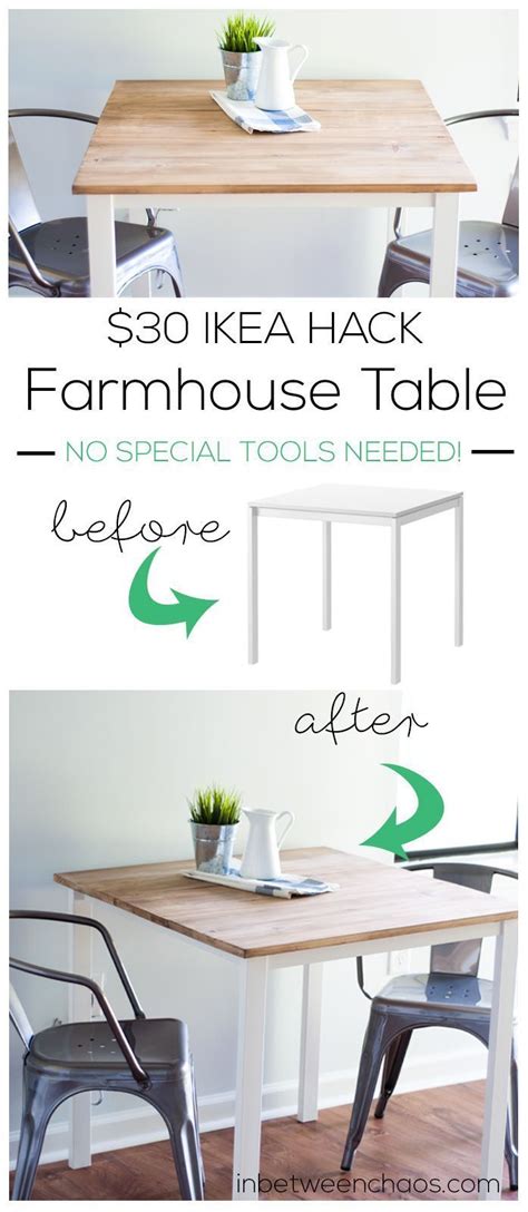 Diy Ikea Dining Table Hack Do It Yourself