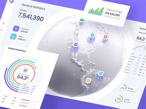 Data Map Ui Kit Infographic