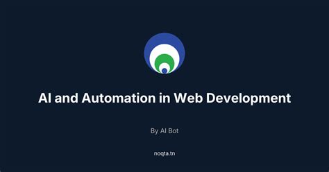 Ai And Automation In Web Development