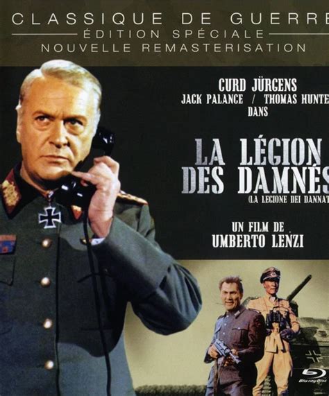 La LÉgion Des Damnés Blu Ray Umberto Lenzi Jack Palance Curd Jurgens