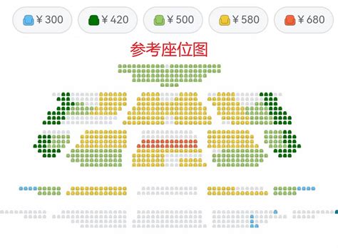 2023国家大剧院国际戏剧季上海话剧艺术中心 大型话剧英雄儿女座位图 首都票务网
