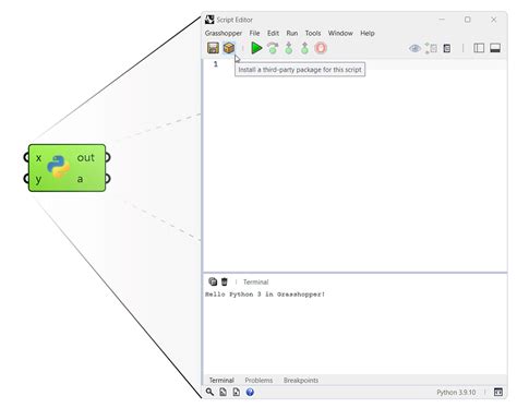 Bug Third Party Package Button Does Not Compact Grasshopper