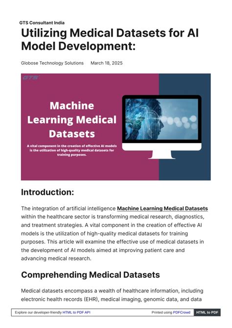 Ppt Medical Datasets For Ai Model Development Powerpoint Presentation Id 14060369