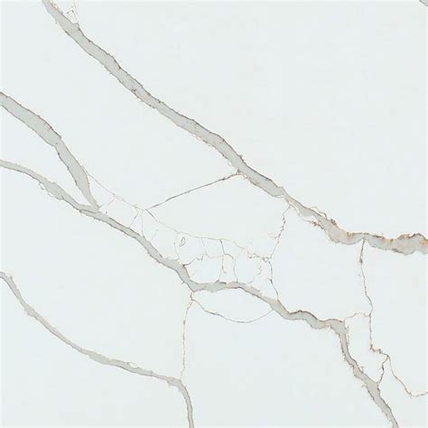 Calacatta Zara Gold Quartz Countertop By Msi Surfaces Polished Made