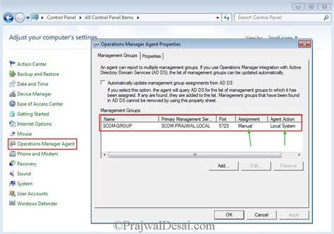 Install SCOM Agent Using Command Line Snap 6 Prajwal Desai