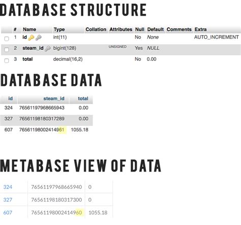 bug metabase rounding 17 digit strings bug reports metabase discussion
