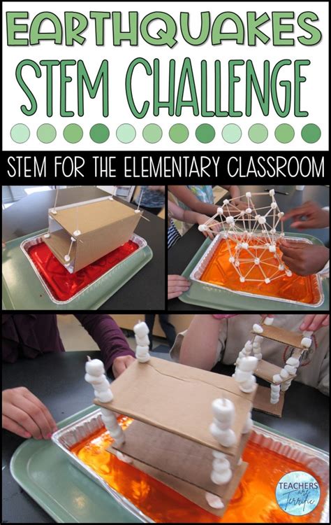 Shake Rattle And Roll The Earthquake Challenge Teachers Are Terrific