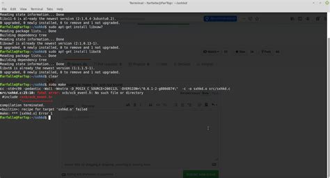 Unable To Make File Xcb Not Found Issue Baskerville Sxhkd GitHub