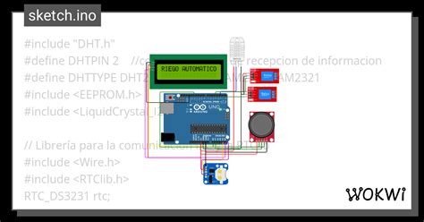 Control De Riego Y Temp Con Joystick Reloj Wokwi Esp32 Stm32