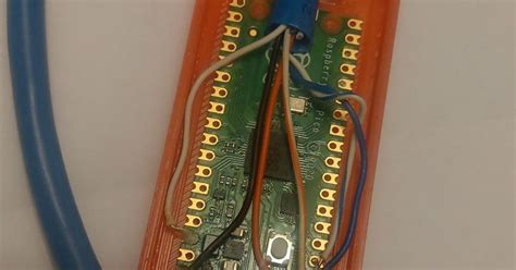 raspberry pi pico case for adxl345 accelerometer using cat5e cable by prowleron download free