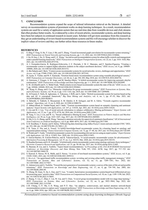 Personalized E Commerce Based Recommendation Systems Using Deep Learning Techniques Pdf