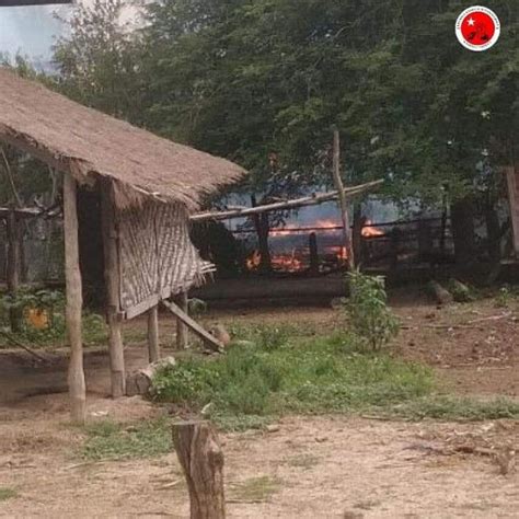 ကန့်ဘလူရှိ ရွာ ၂ ရွာကို စစ်တပ်က မီးရှို့ဖျက်ဆီးမှု နေအိမ် ၉ လုံးနှင့် စစ်ရှောင်တဲ ၂၅ လုံးပြာက