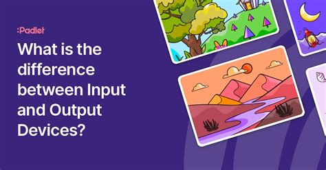What Is The Difference Between Input And Output Devices