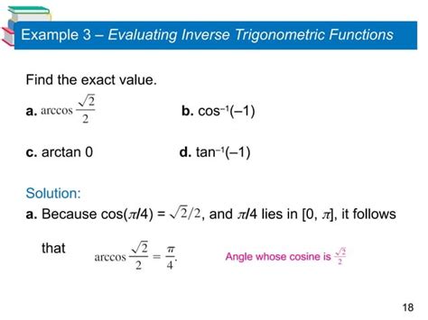 Inverse Trigonometric Functions Inverse Trigonometric Functions Ppt