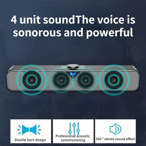 Lenovo Lecoo Ds Bluetooth Speaker Surrounding Stereo Soundbar