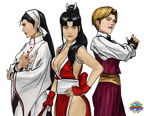 Kof Tribute The Women Fighters Team From The King Of Fighters 97