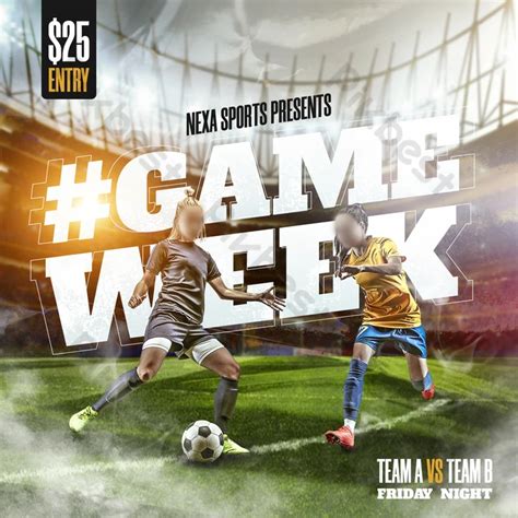 Psd 축구 소셜 미디어 템플릿 Png Psd 무료 다운로드 Pikbest