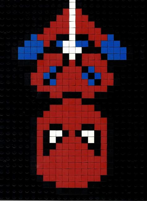 Spider Man 8 Bit 2 5d Pixel Art Etsy