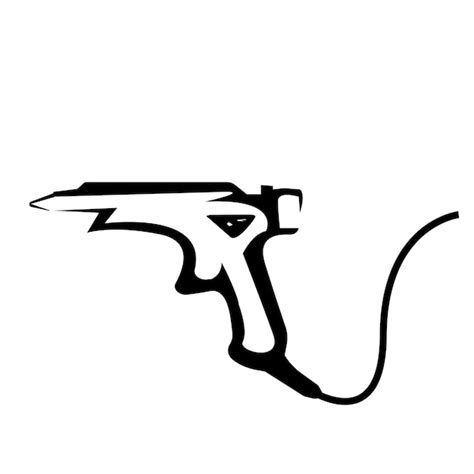 Premium Vector Glue Gun Vector Icon