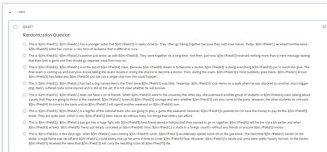 Randomise The Embedded Data To Be Shown In Piped Text Across Different Questions Xm Community