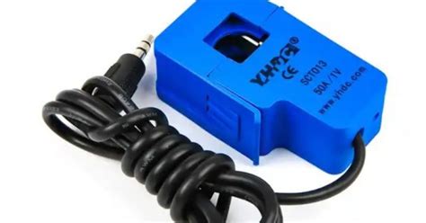 Non Invasive AC Current Sensor Split Core Current Transformer SCT 013 050 50A CityTech BD