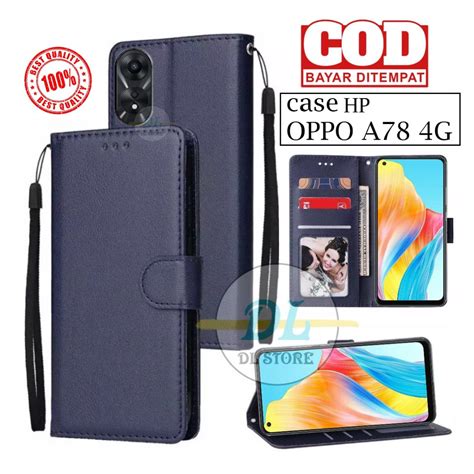 Jual FLIP CASE OPPO A G FLIP LEATHER CASE PREMIUM FLIP WALLET CASE KULIT CASE HP DOMPET
