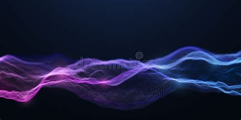 Blue Particle Background Stock Illustration Illustration Of Color 11848324