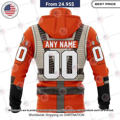 Edmonton Oilers Star Wars Rebel Pilot Design Custom Shirt • Shirtnation