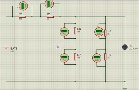 Voltage Dc Voltmeter Doent Work Correctry In The Proteus