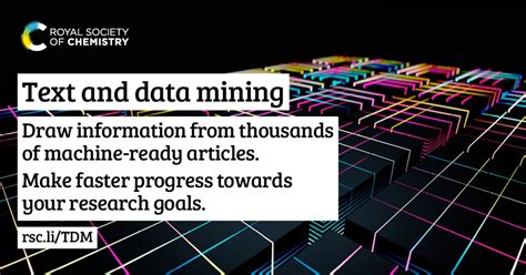 Royal Society Of Chemistry On Linkedin Text And Data Mining Tdm