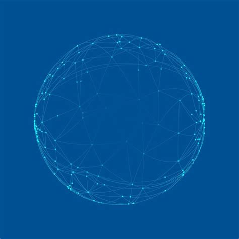 Premium Vector Global Network Hg46635