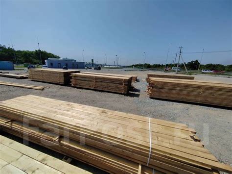 Доска обрезная 50-200-6000 Сосна в Наличии. Цена: 24 000₽ во Владивостоке