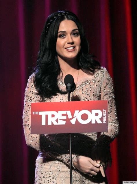 Katy Perry Nude Look Singer Tones It Down In Sexy But Modest Dress Photos Huffpost Life